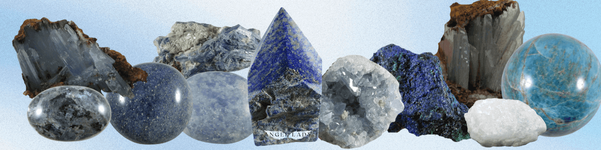 Discover Lapis Lazuli, Blue Lace Agate, and Aquamarine – AngelLadyCrystals